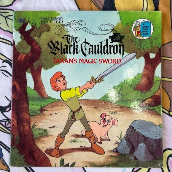 Other | The Black Cauldron Book Tarans Magic Sword | Poshmark